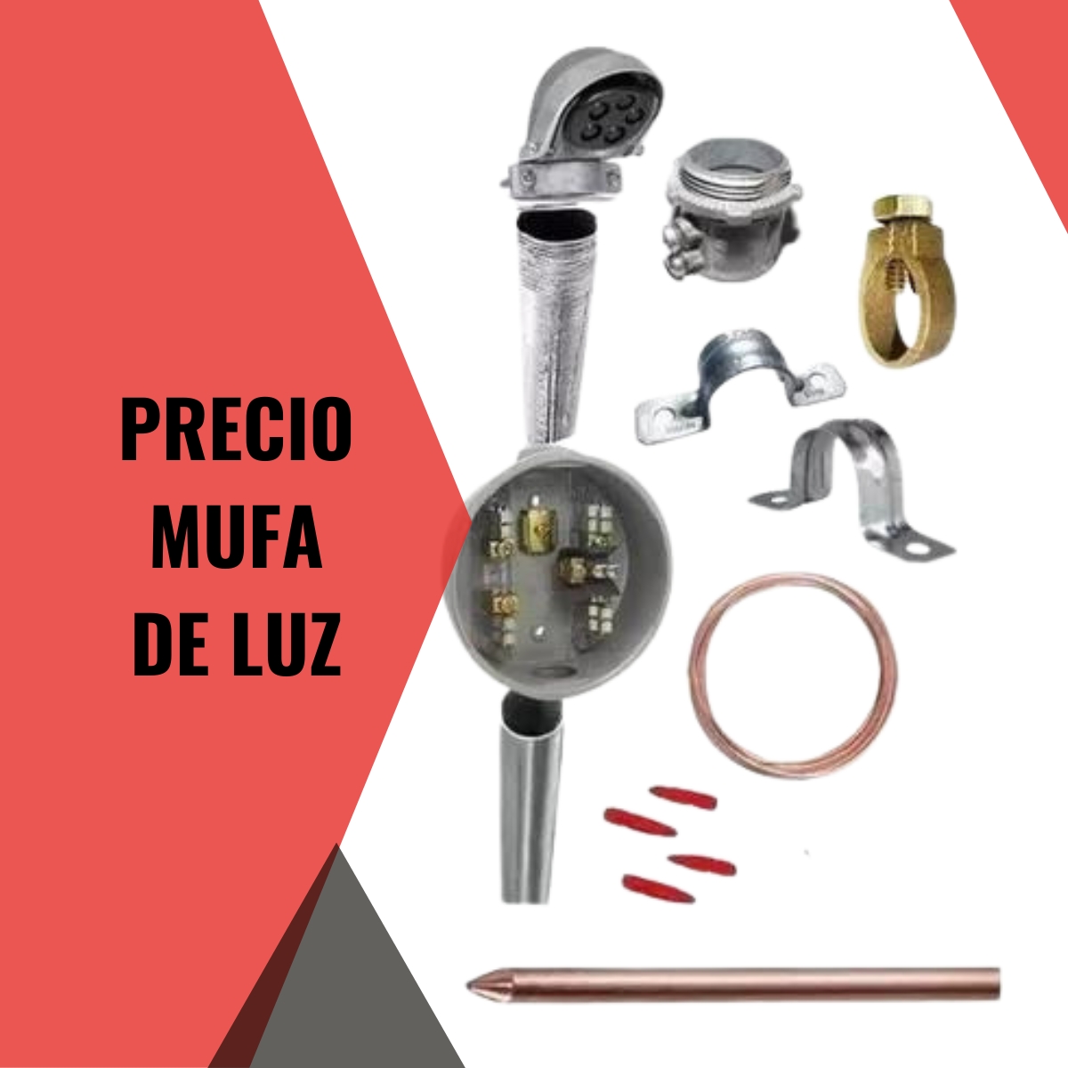 Precio unitario de instalación de mufa